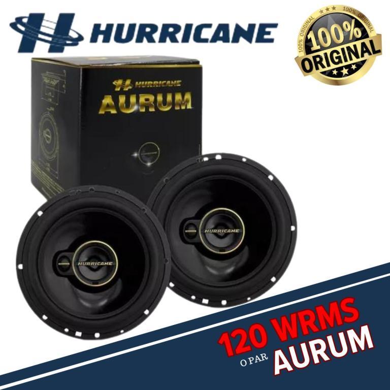 ALTO FALANTE TRIAXIAL HURRICANE 6 POL. AURUM 120 W RMS PAR | rms