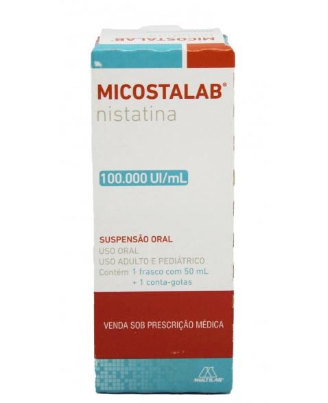 NISTATINA SUSP ORAL 100.000 UI/mL MICOSTALAB FR 50ML | likemed