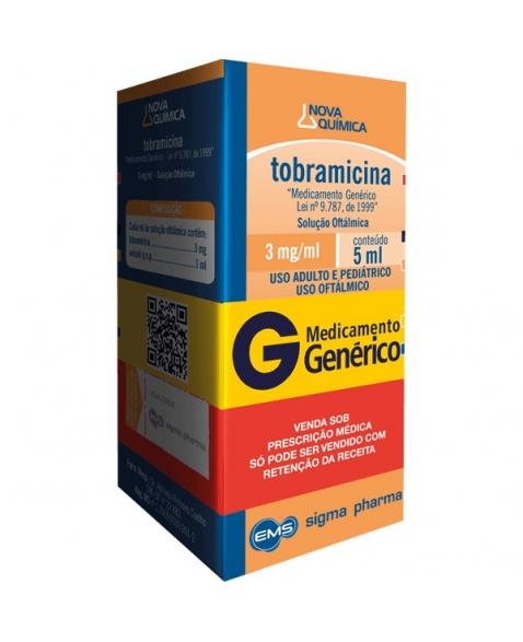 TOBRAMICINA 3MG/ML GOTAS 5ML UQUIMICA RCD.471/21 | likemed