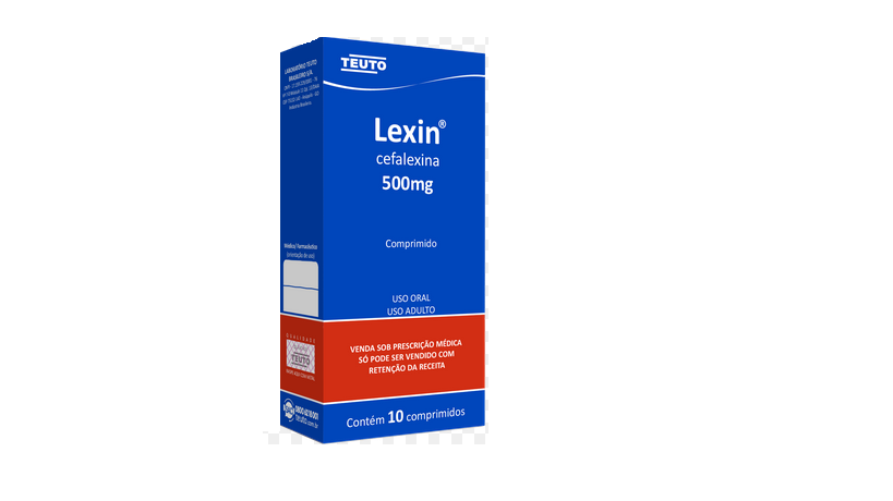 CEFALEXINA LEXIN 500 MG 10 CP TEUTO RCD.471/21 | likemed
