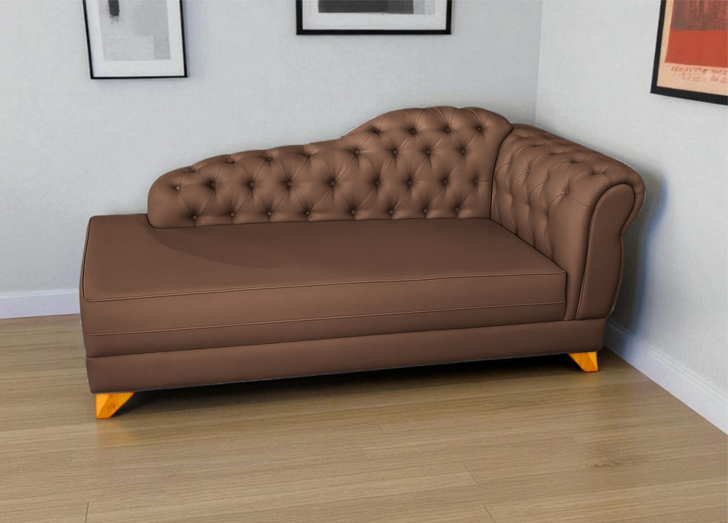 Sofá Divã Capitonê | catalogobrasil