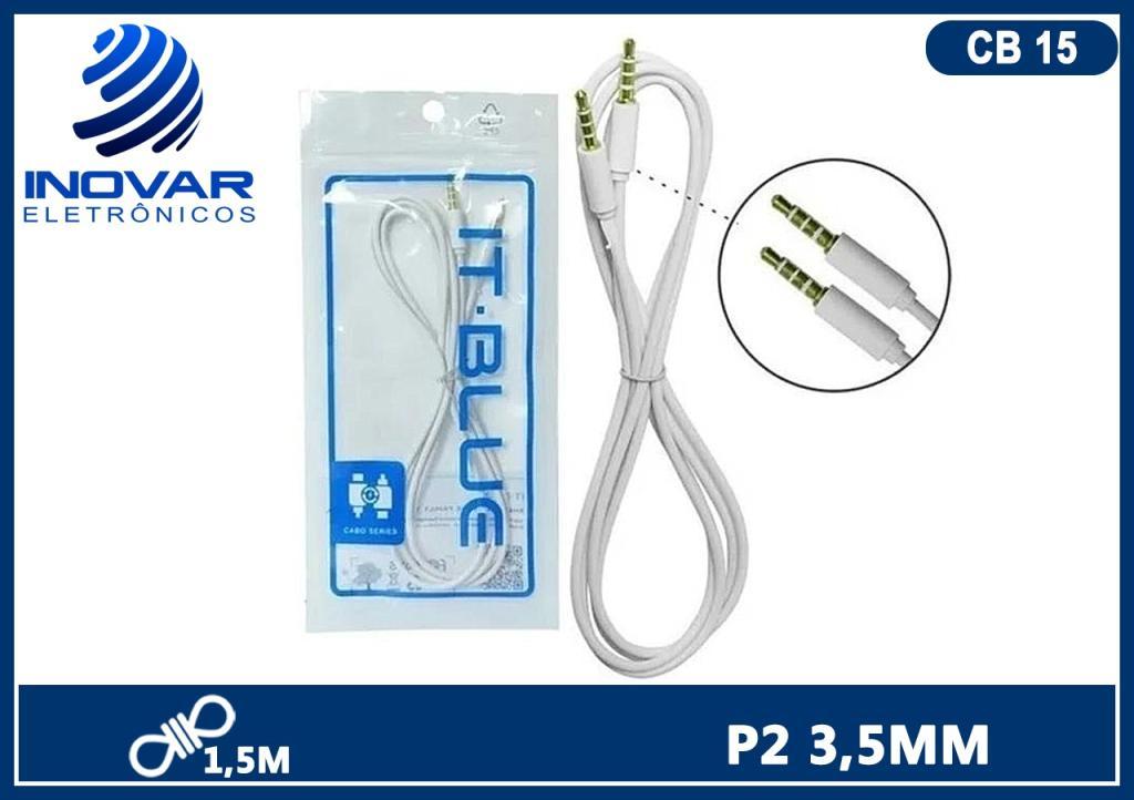 CB 15 CABO P2/P2 AUDIO 1,5 METROS LE-804 | inovar