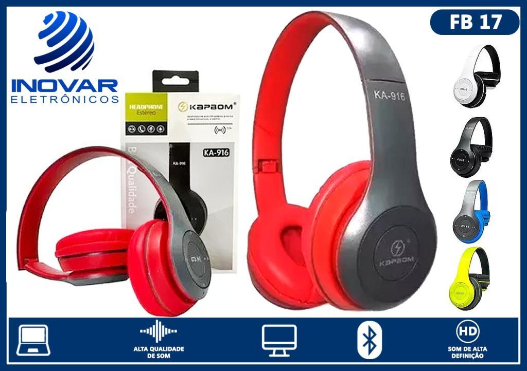 FB 17 FONE DE OUVIDO SEM FIO BLUETOOTH B16 KA-916 | inovar