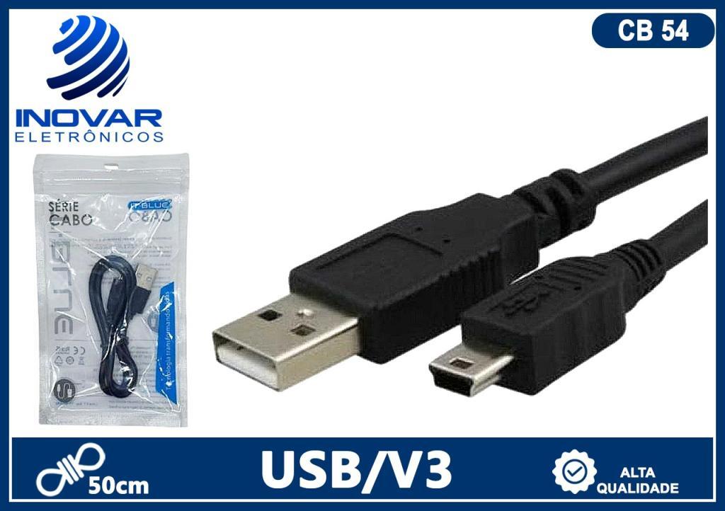 CB 54 CABO USB V3 50 CM LE-0072 | inovar