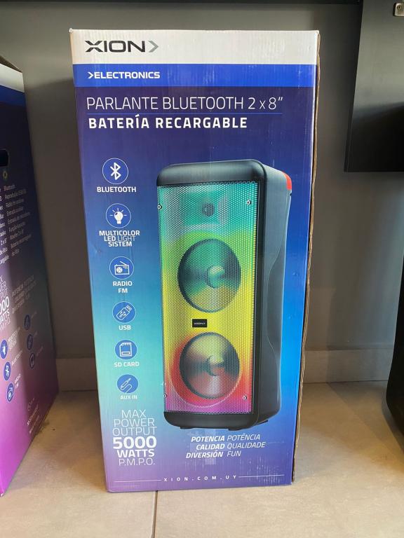 Caixa De Som Amplificada Bluetooth Microfone Portatil Xion | dwstore